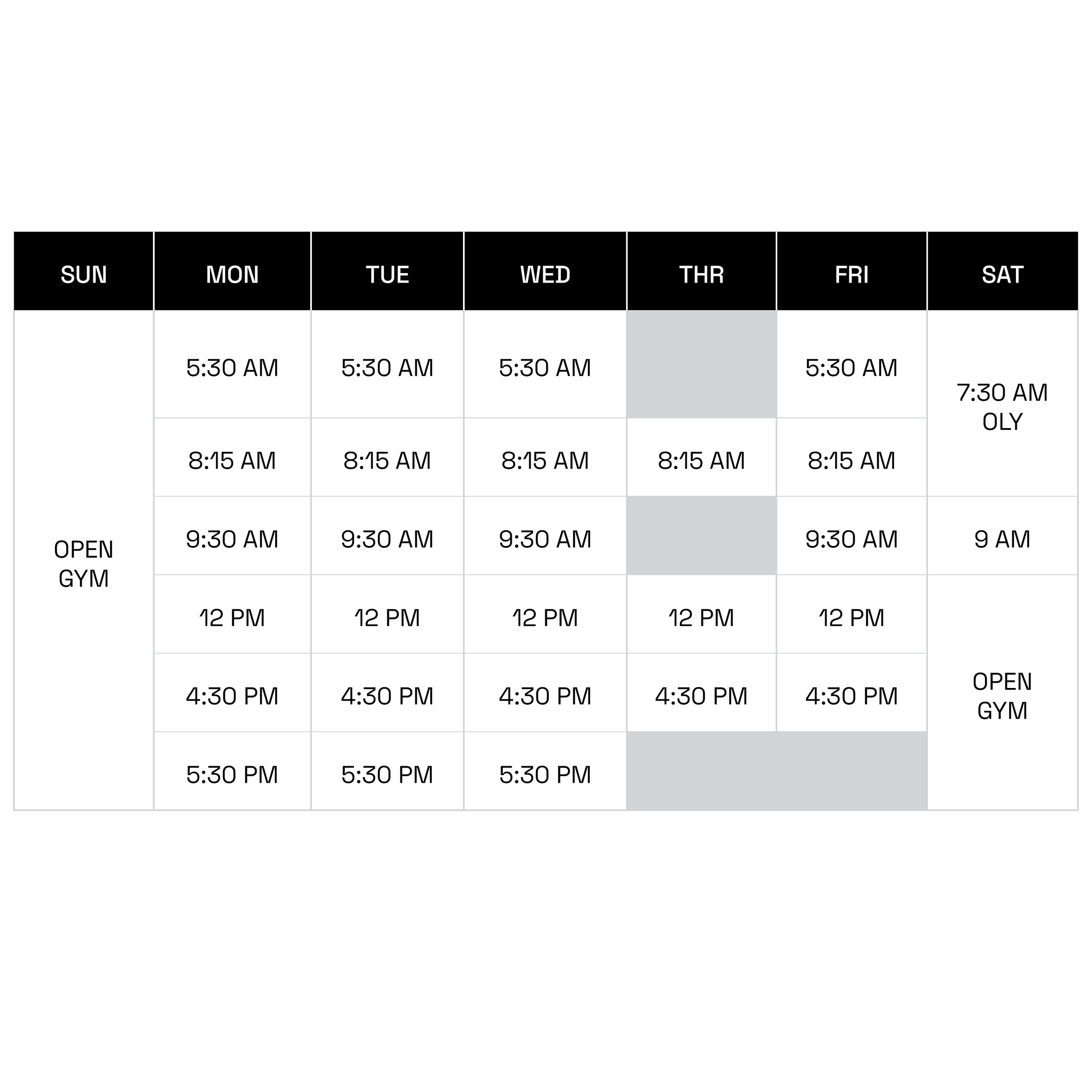 Bladium Crossfit