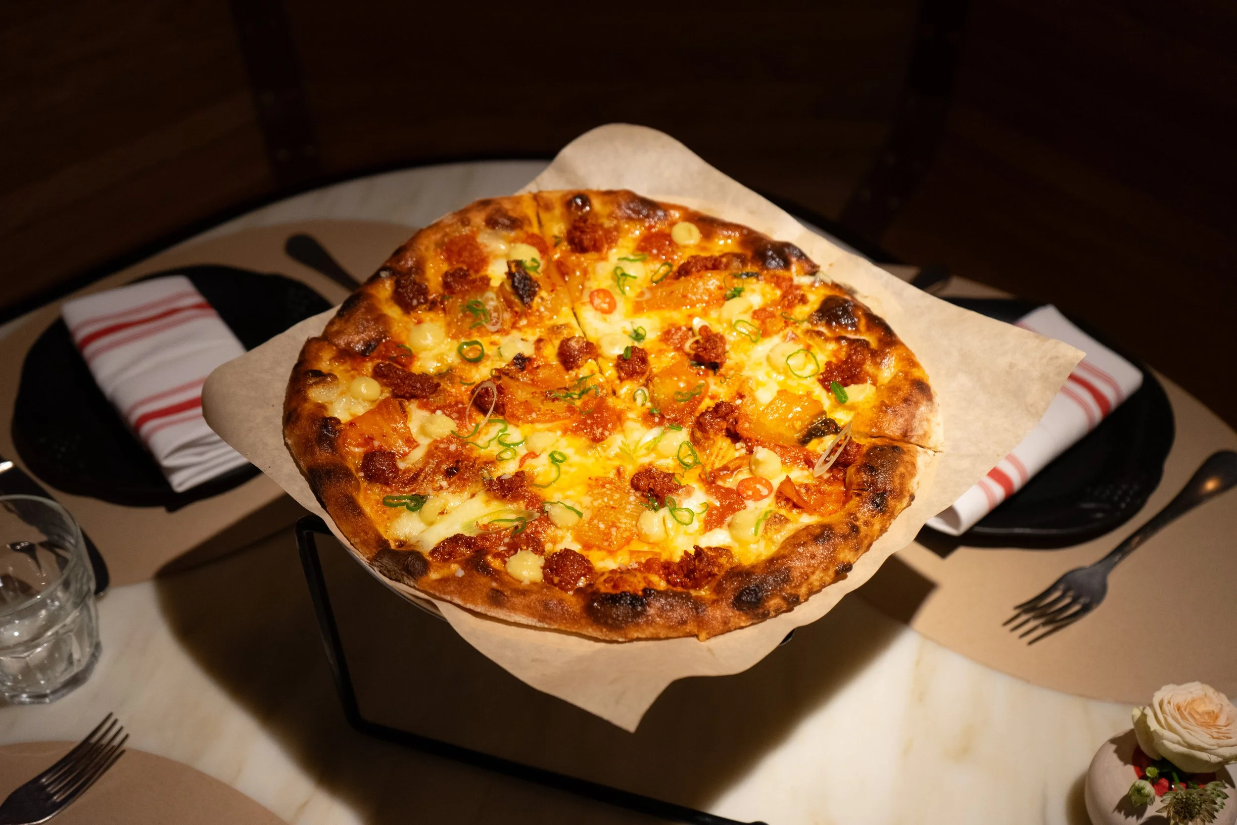 Jean-Georges Offers Limited Kimchi 'Nduja Pizza at The Tin Building ...