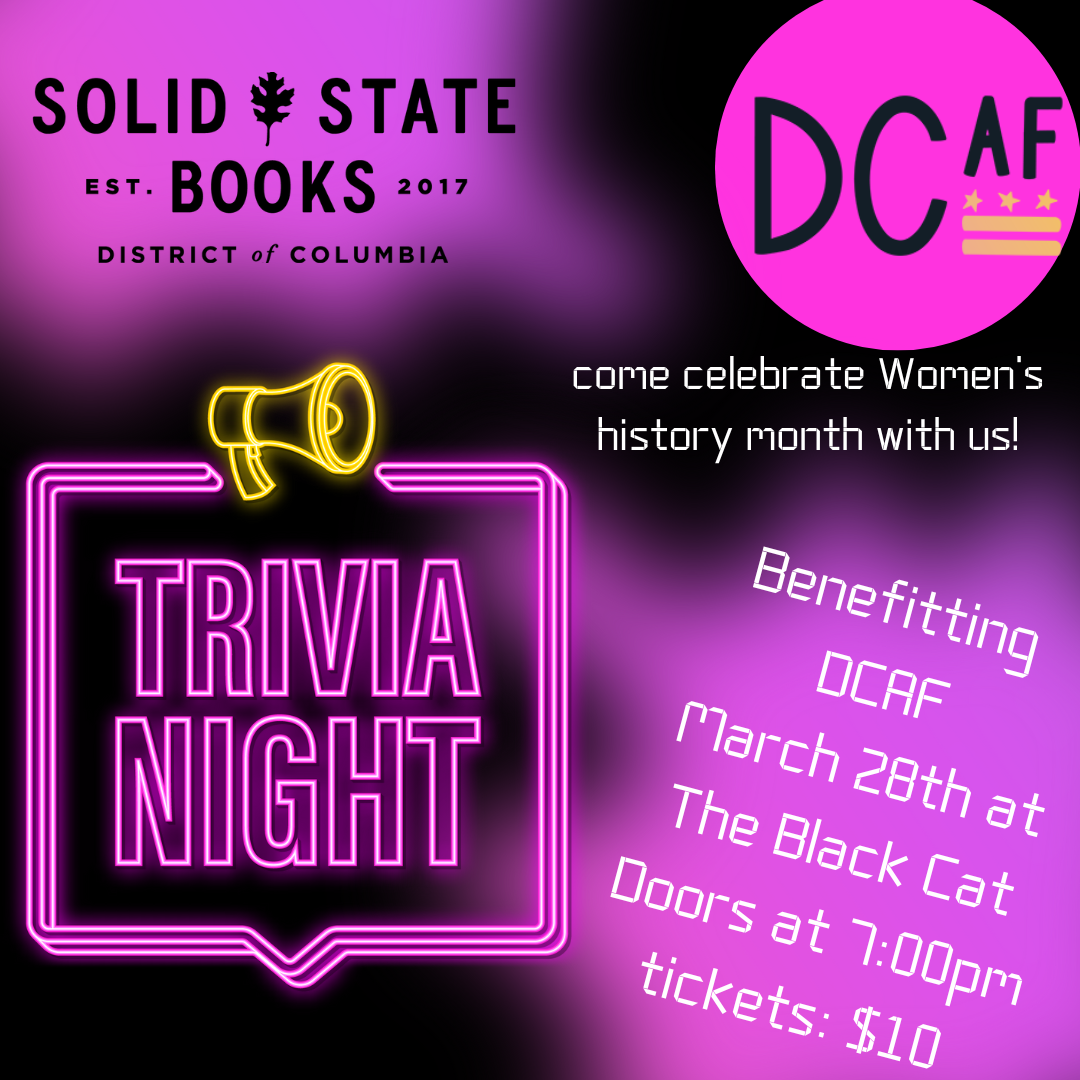 Women's History Month Trivia Night — Solid State Books — Solid State Books