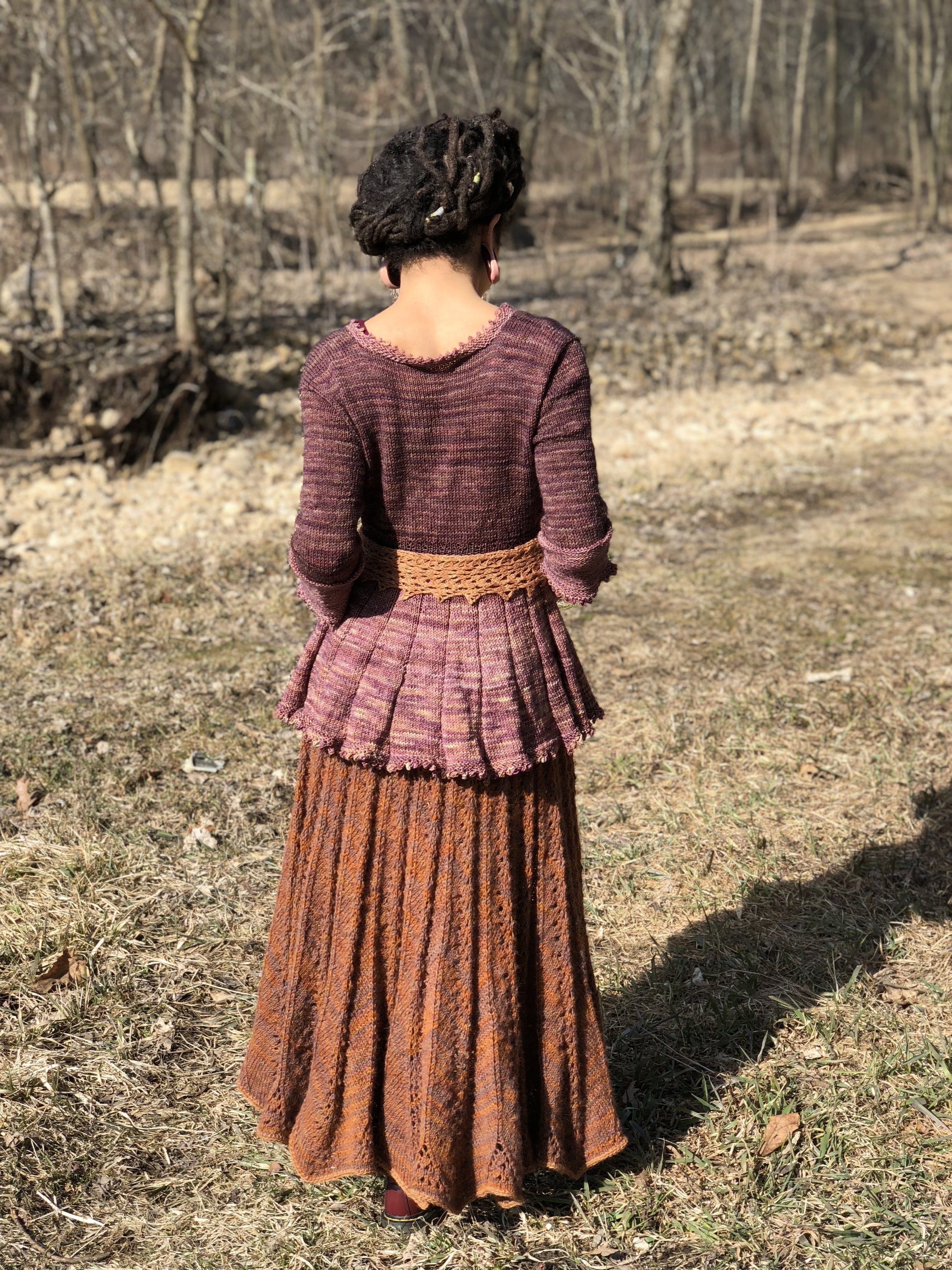 Cerulean Cape Knitting Pattern — Mother of Purl