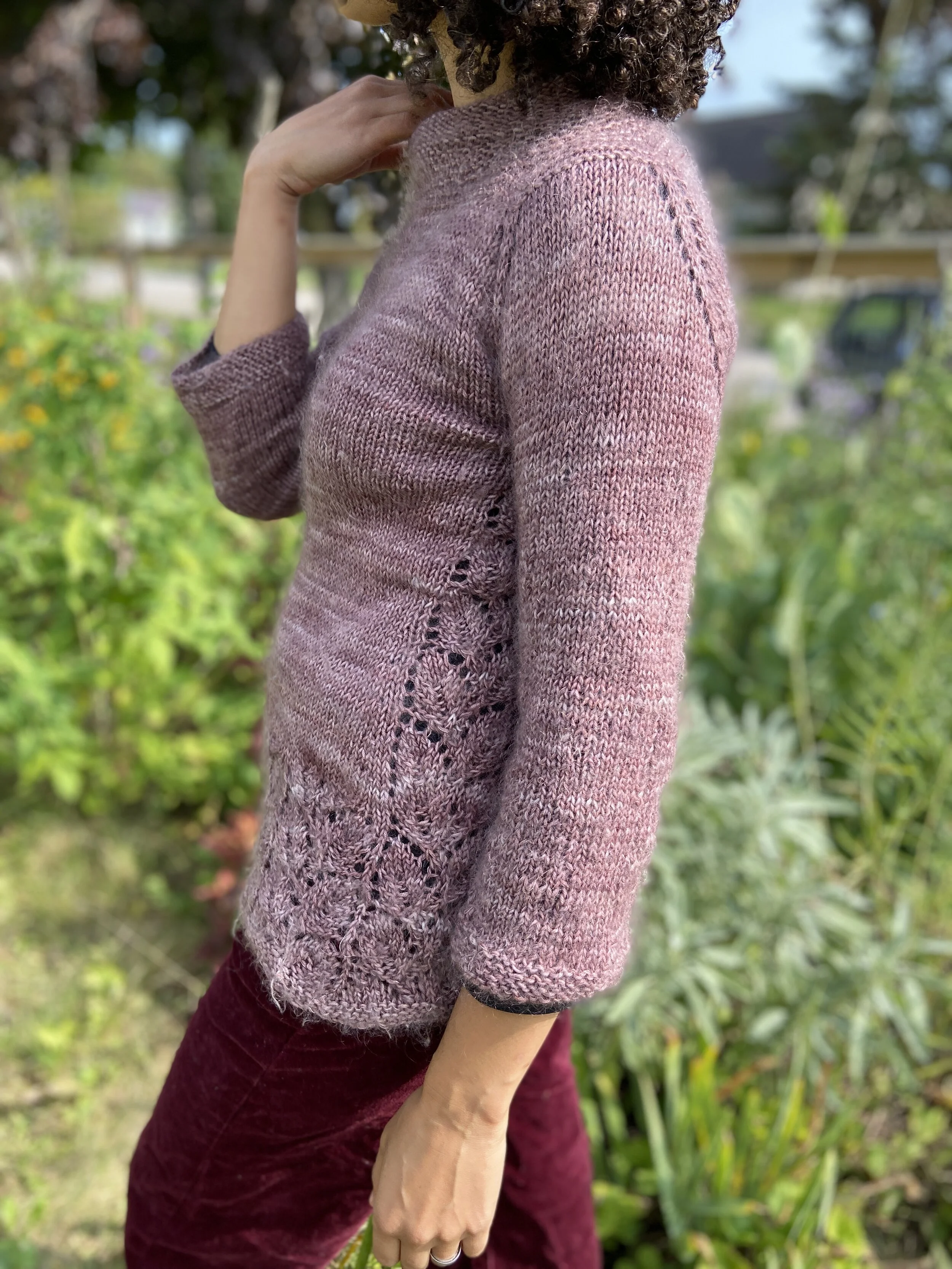 Thistle Garden Sweater Pattern — Mother of Purl