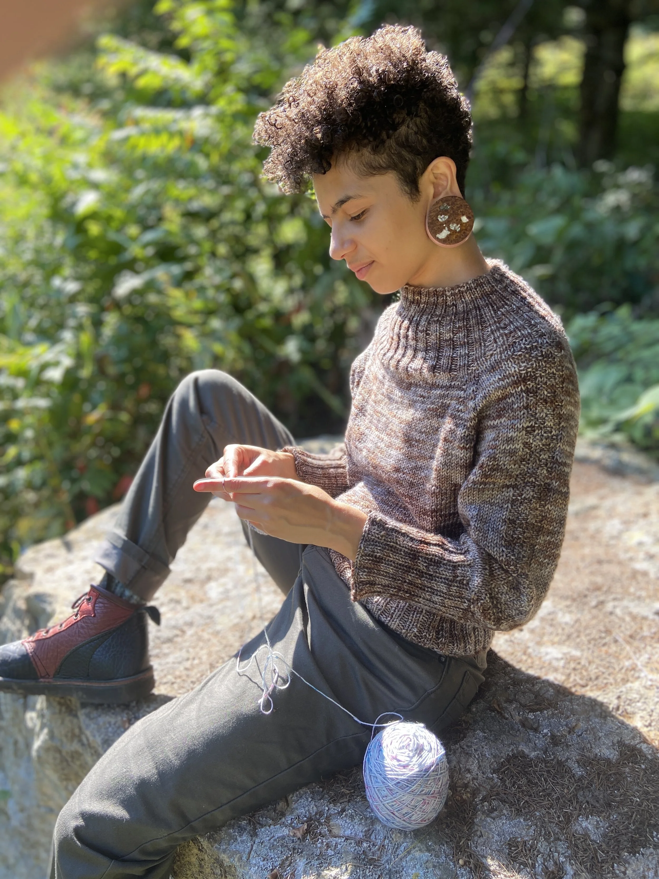 Cerulean Cape Knitting Pattern — Mother of Purl