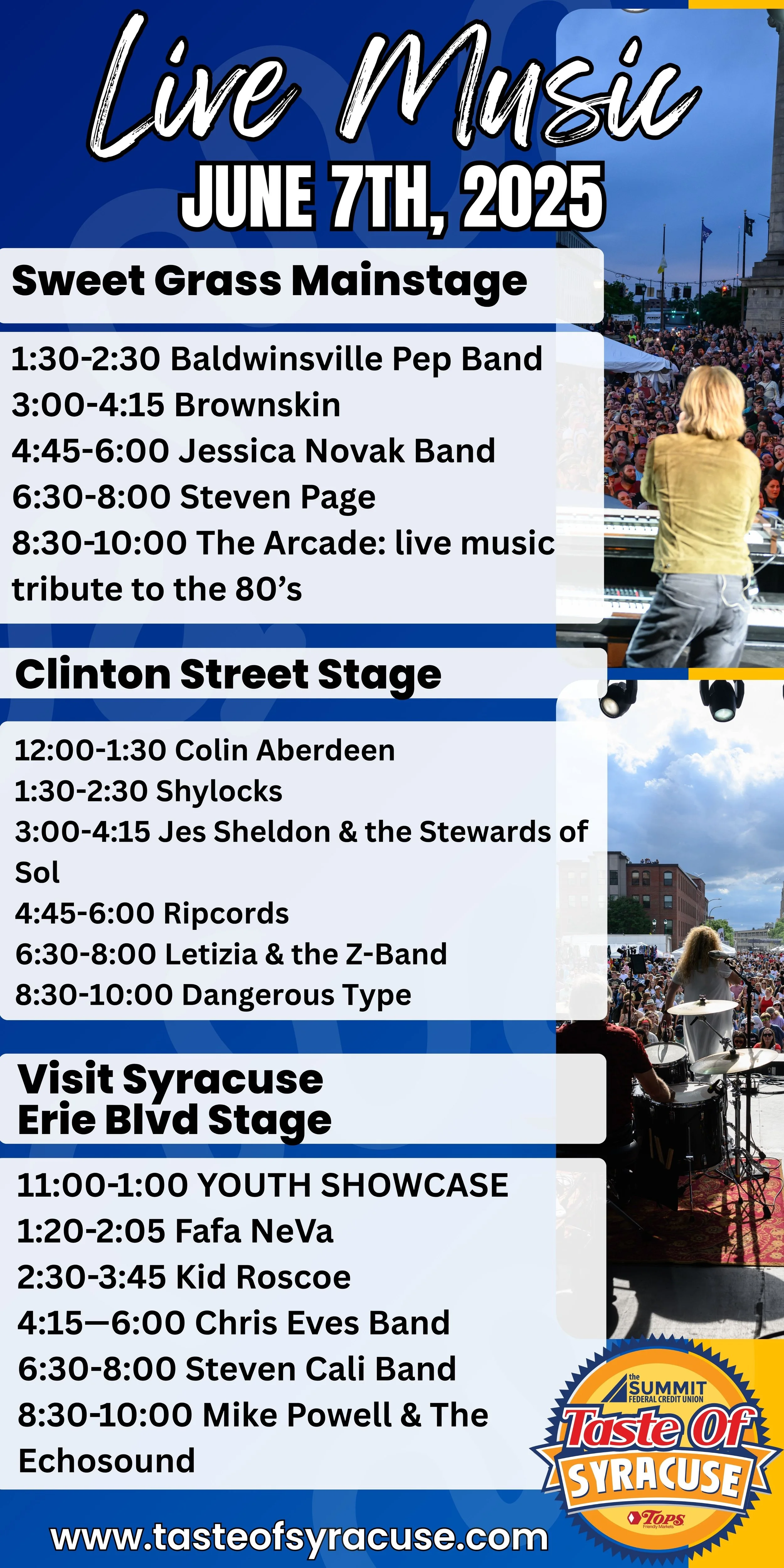 Entertainment — Taste of Syracuse