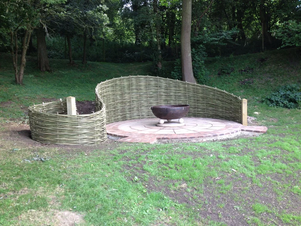 Woven Willow Garden Sculptures - WonderWood