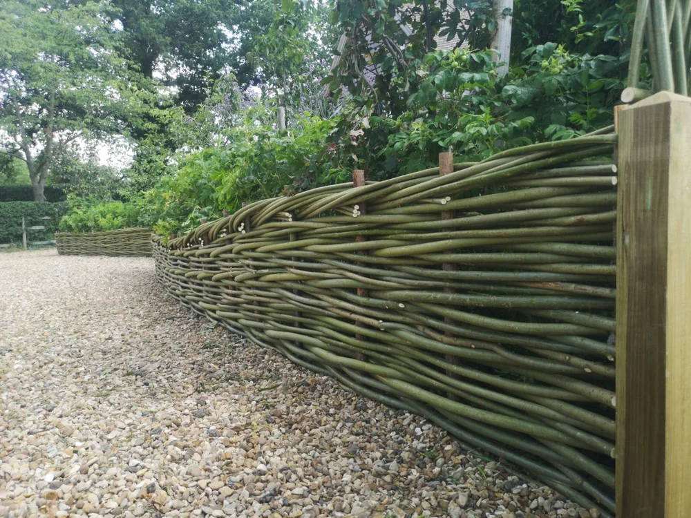 Portfolio and gallery of woven willow work - WonderWood