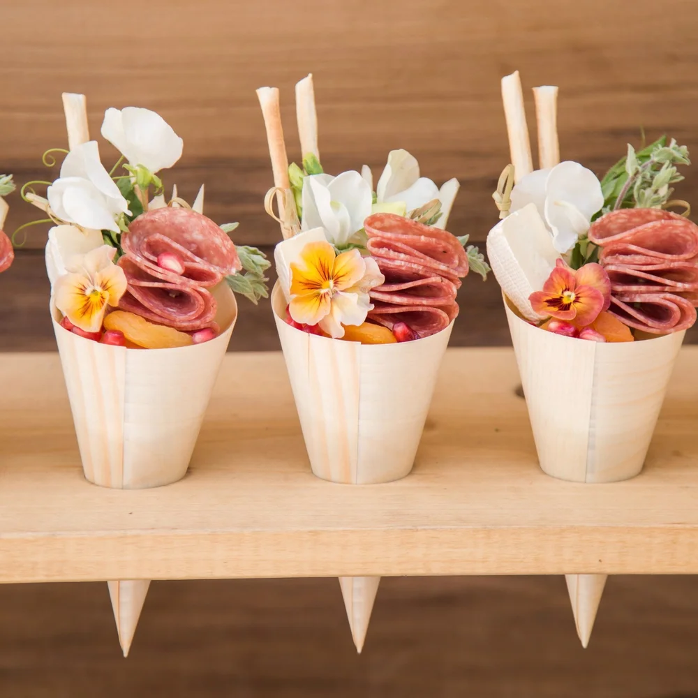 Charcuterie cones — Slate Catering