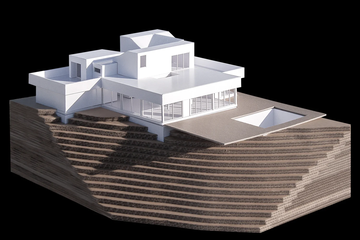 High Ridge Residence - Beverly Hills, Los Angeles Hillside Home Design ...