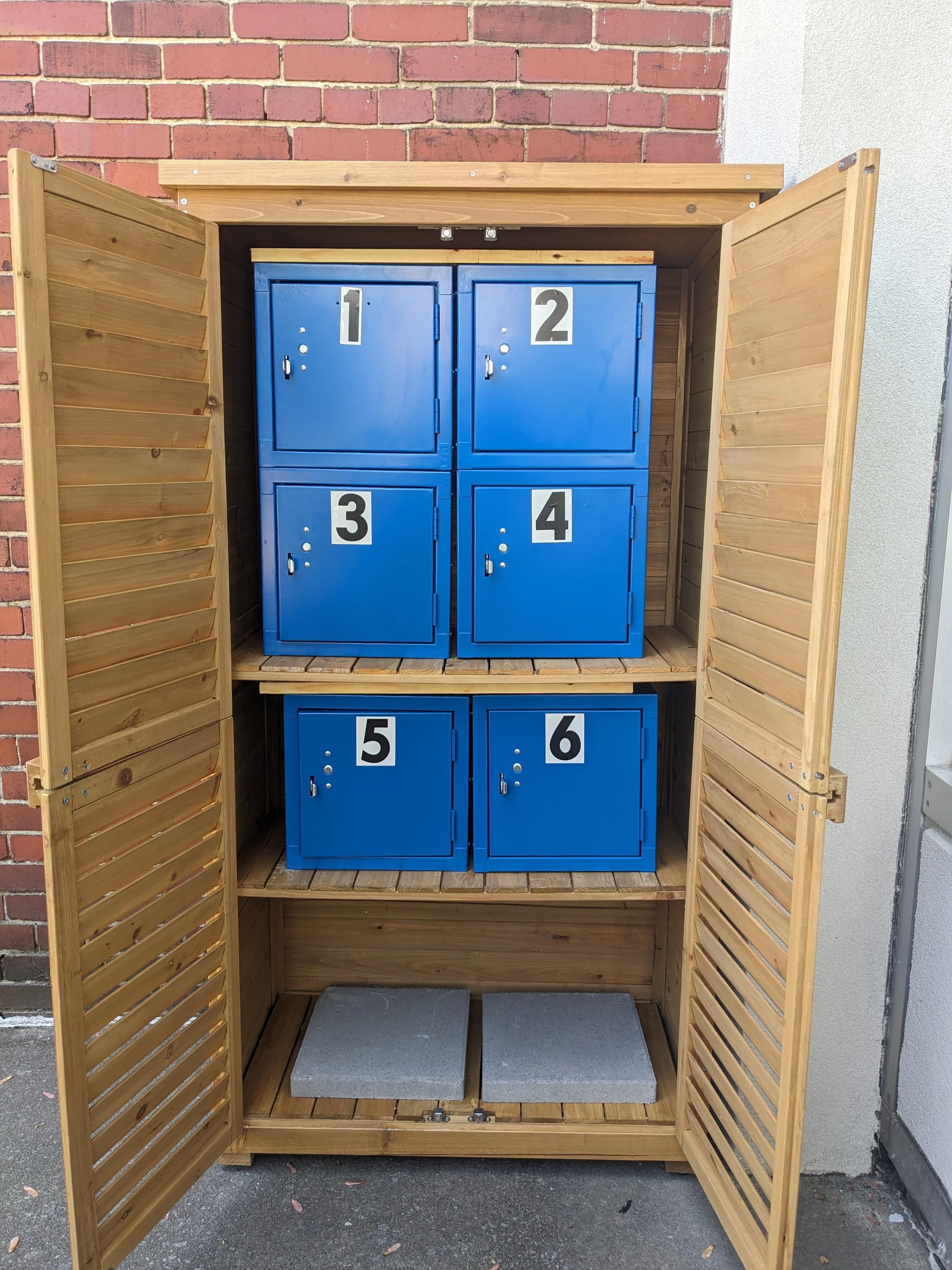Library Pickup Lockers — Centre County Library & Historical Museum