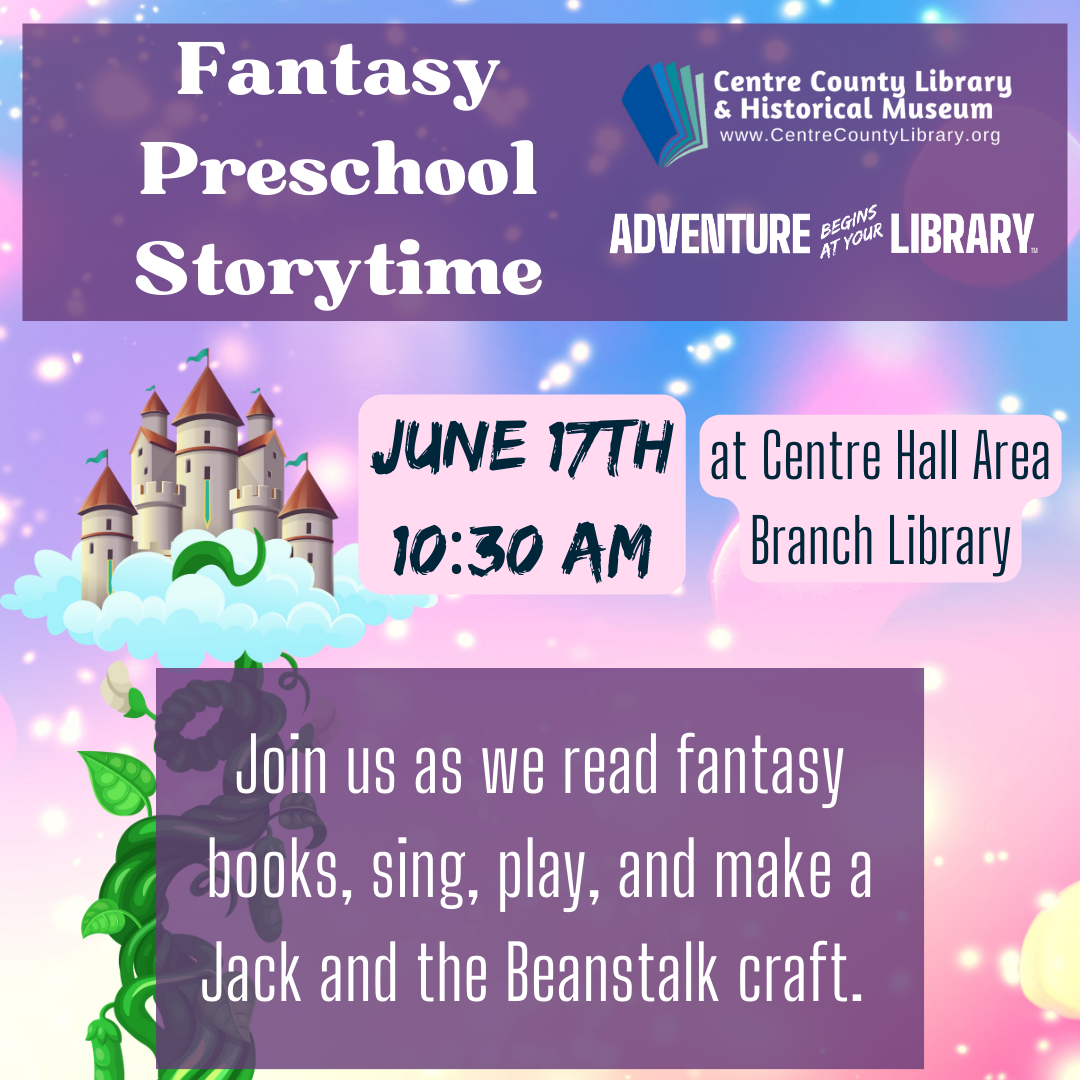 Centre Hall Library Events — Centre County Library & Historical Museum