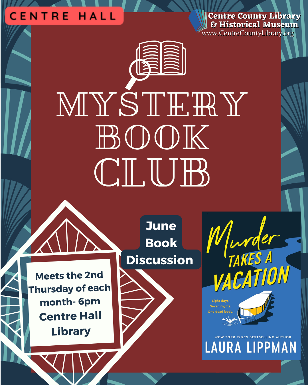 Mystery Book Club — Centre County Library & Historical Museum