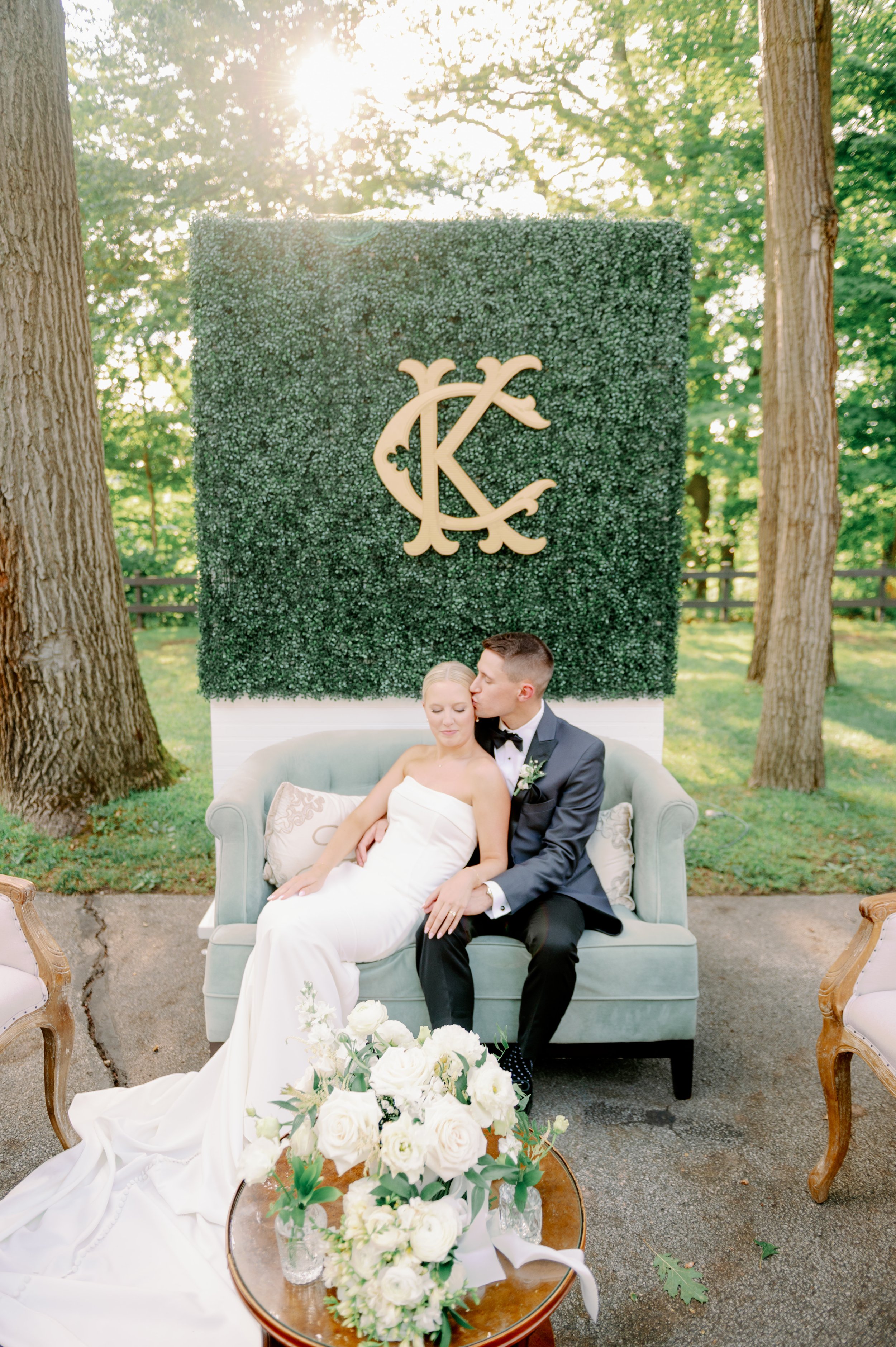 The Morris Estate — Boxwood Backdrop