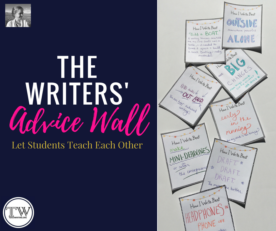 The Writers' Advice Wall — TeachWriting.org