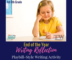 End of the Year Writing Reflection — TeachWriting.org