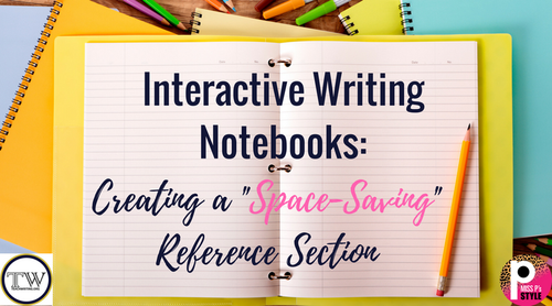 Interactive Writing Notebooks: Creating a "Space-Saving" Reference ...