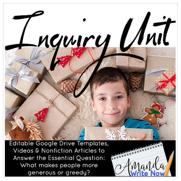 5 Holiday Inquiry Questions Students Will Love Reading & Writing About ...