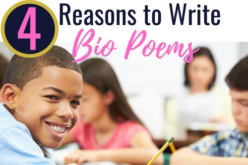 4 Reasons to Write Bio Poems to Kick off AND Wrap up Your School Year ...