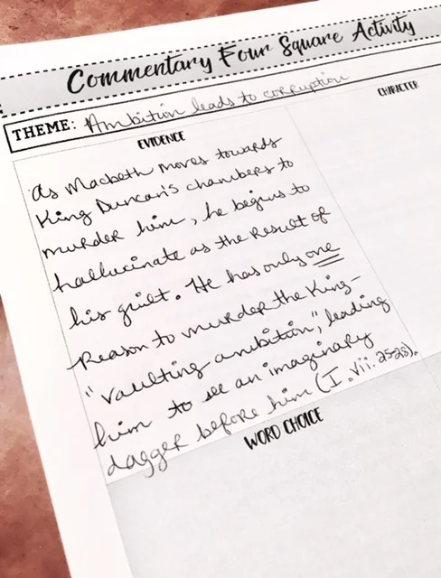 Five Ways to Target Commentary for Essay Writing — TeachWriting.org