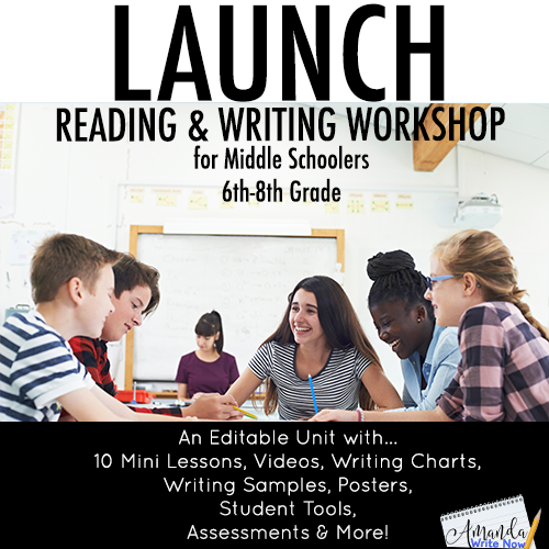 5 Mini Lessons to Launch Both Reading and Writing Workshop ...