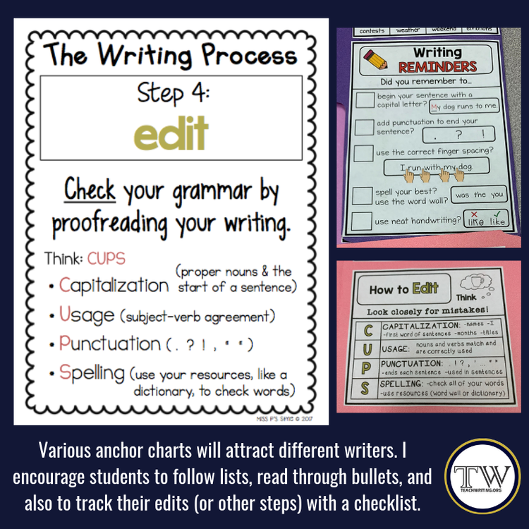 Step-by-Step: Tackling the Writing Process — TeachWriting.org