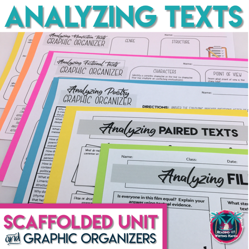 10 Tips for Scaffolding Literary Analysis — TeachWriting.org