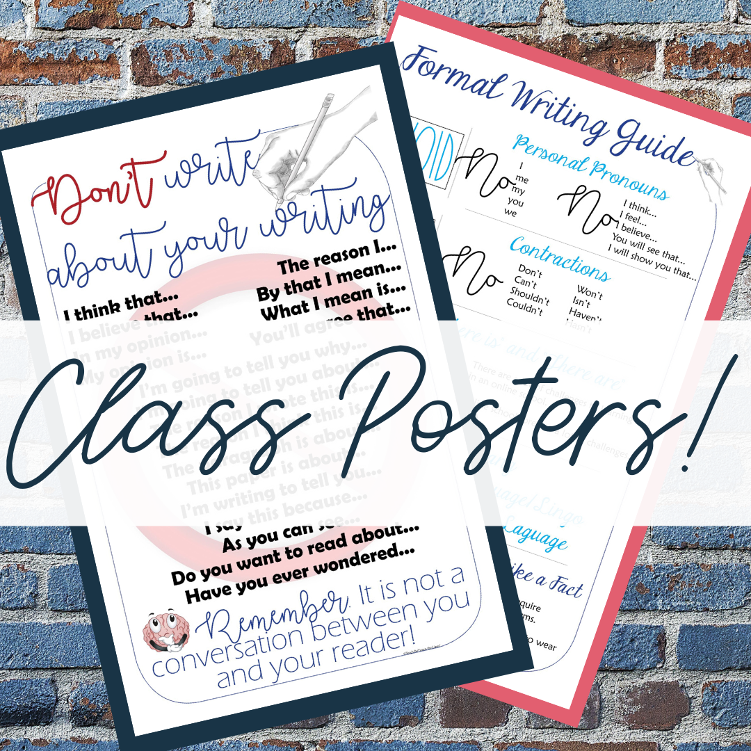 Formal Writing Lessons and Assessments - Teach Your Students the Art of ...