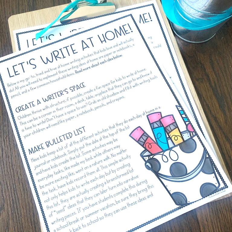 How Parents Can Help with Writing at Home — TeachWriting.org