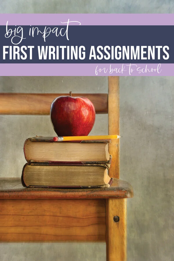 Back to School Writing Assignment: Setting Expectations and Forming ...