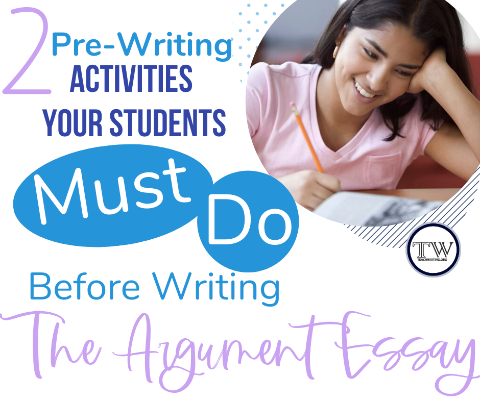 2 PreWriting Activities Your Students MUST DO Before Writing the ...