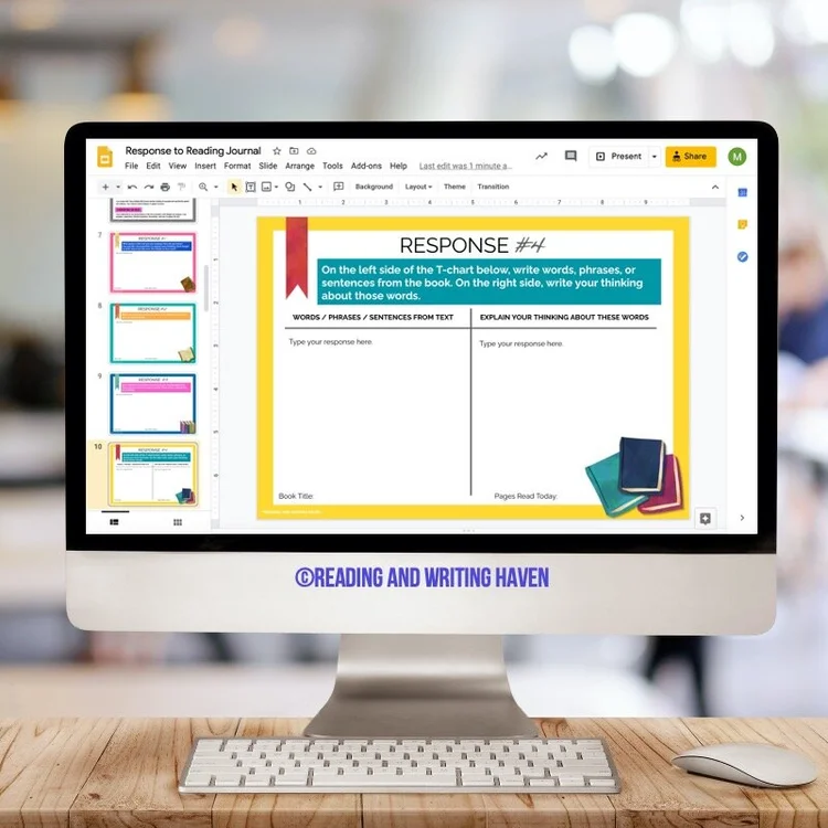 5 Creative Response to Reading Activities — TeachWriting.org
