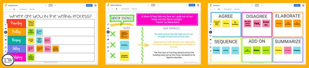 5 Ways to Use Jamboard for Writing — TeachWriting.org