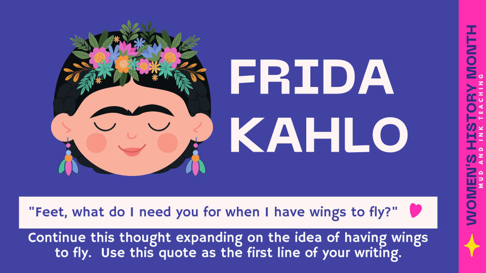 Writing Prompts for Women's History Month — TeachWriting.org