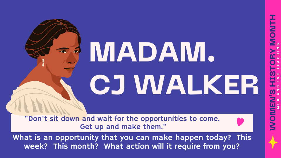 Writing Prompts for Women's History Month — TeachWriting.org