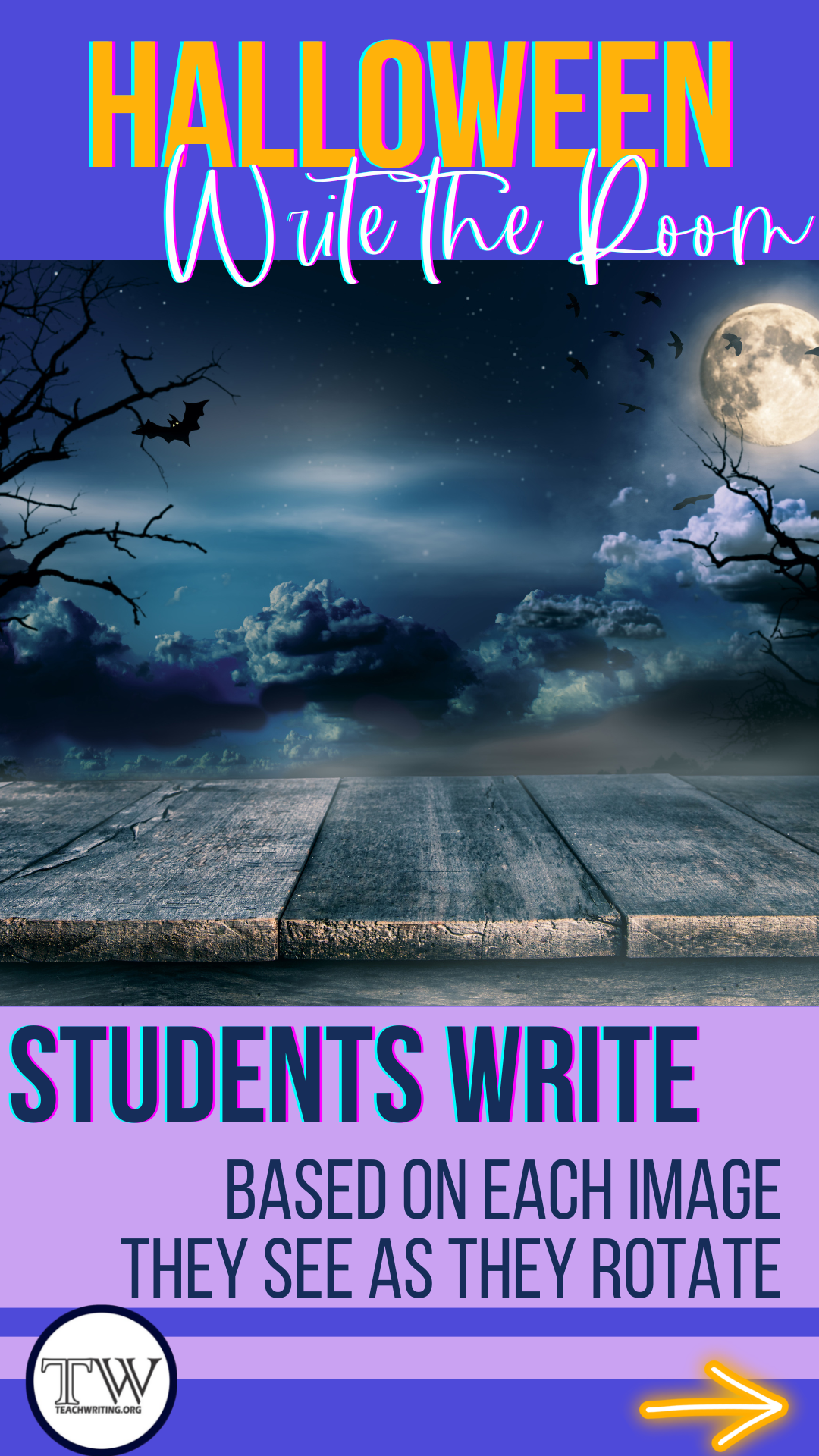Halloween Write the Room: Spooky Season Creative Writing — TeachWriting.org