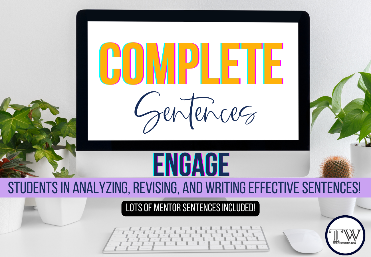 Engage Students in Analyzing, Revising, and Writing Effective Sentences ...