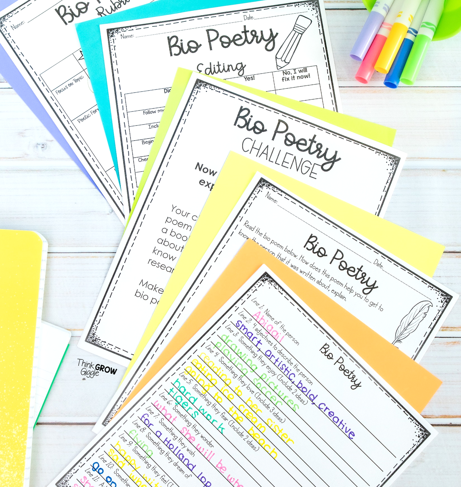 Bio Poetry for the Classroom — TeachWriting.org