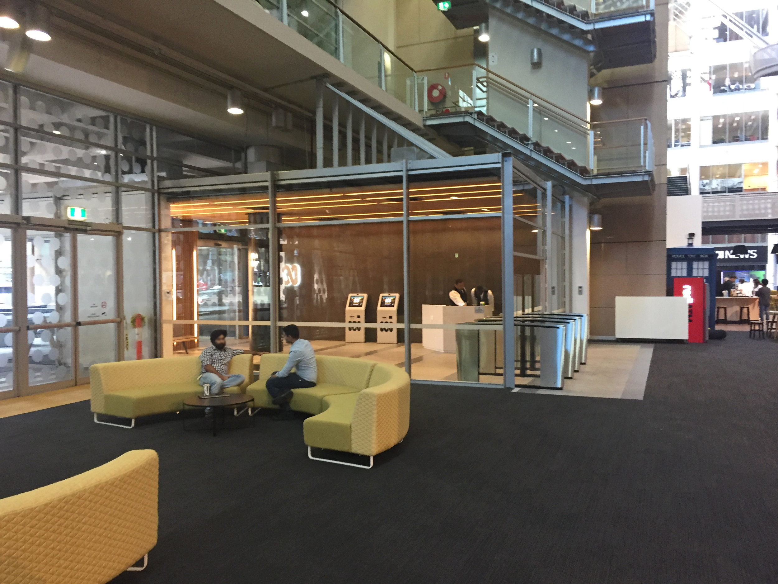 ABC ULTIMO CENTRE- NEW MAIN RECEPTION AND CONCIERGE — Brewster Murray