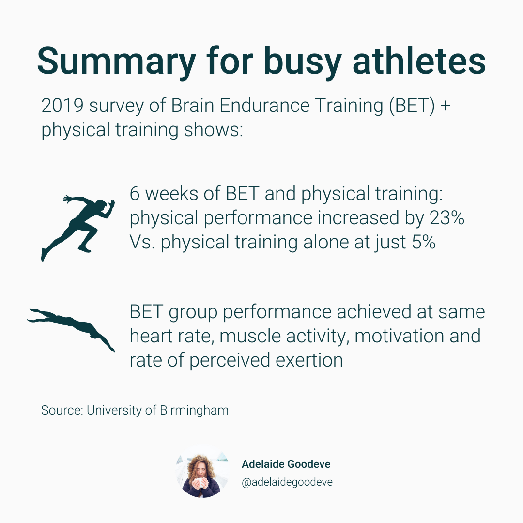 1 new (old) rule for sports performance — Adelaide Goodeve