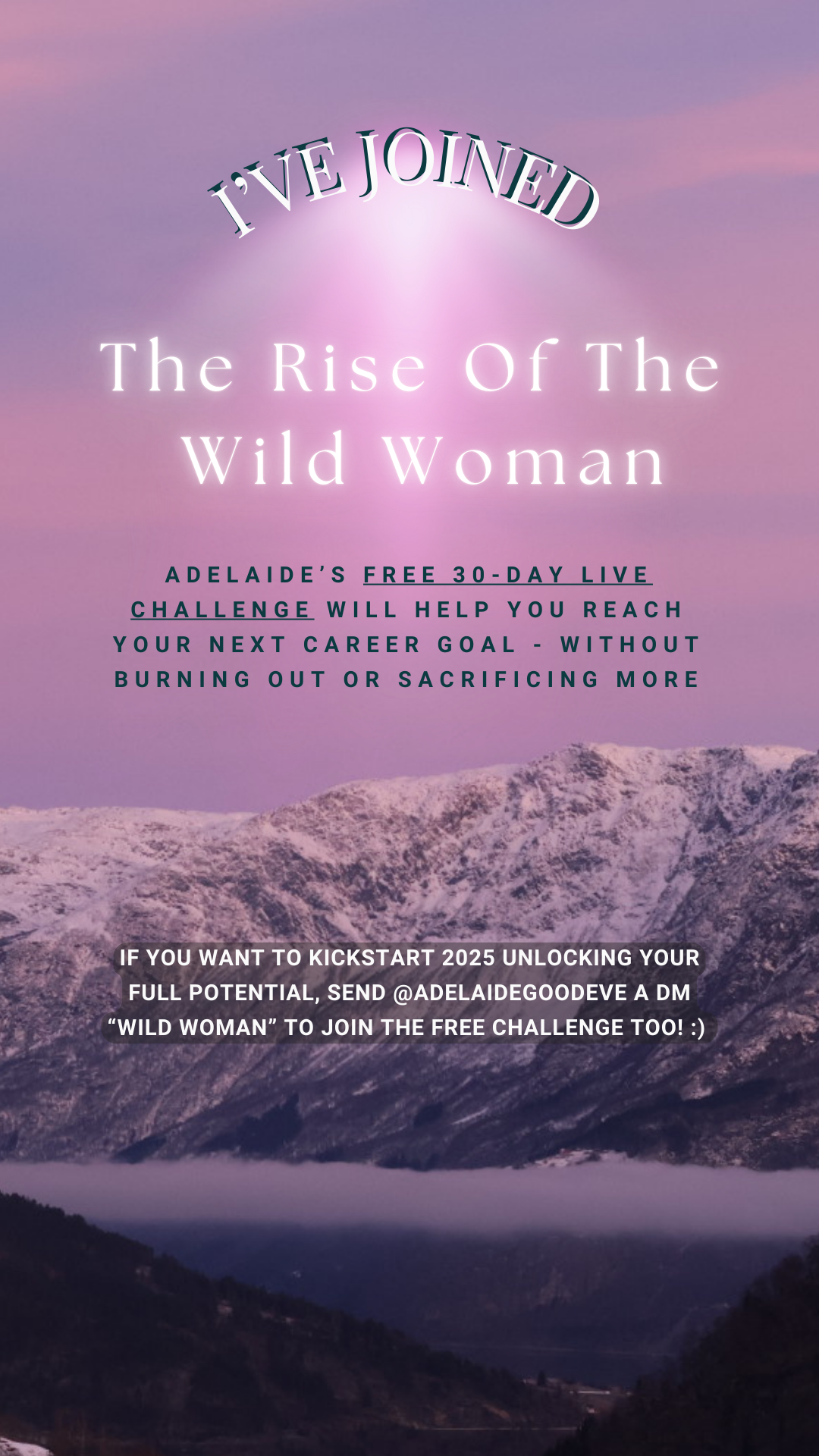 Thank You | The Rise Of The Wild Woman — Adelaide Goodeve