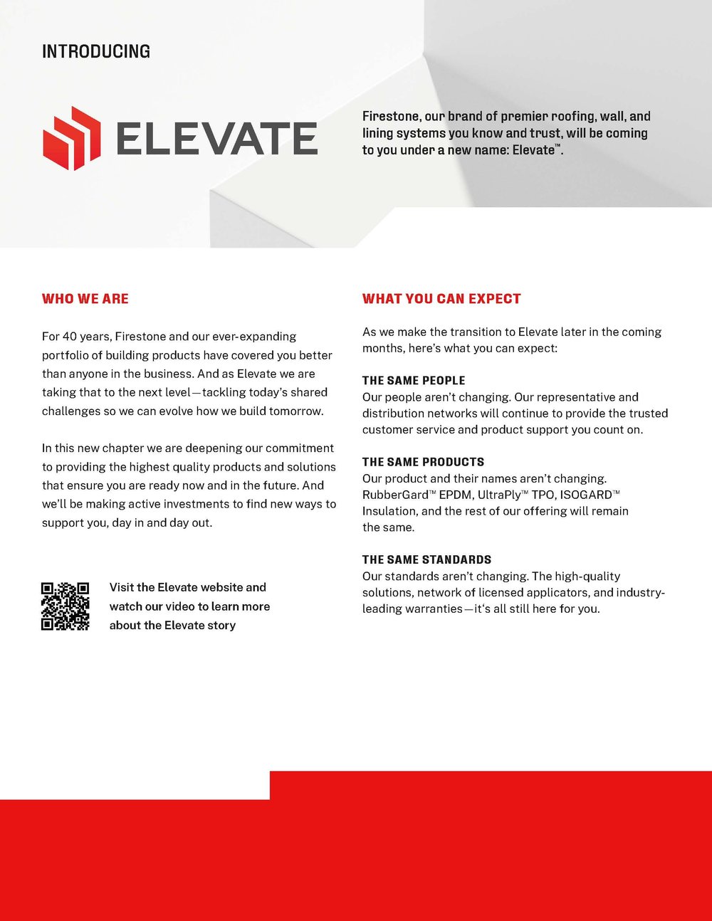 Elevate Brand — Roofing Specialties