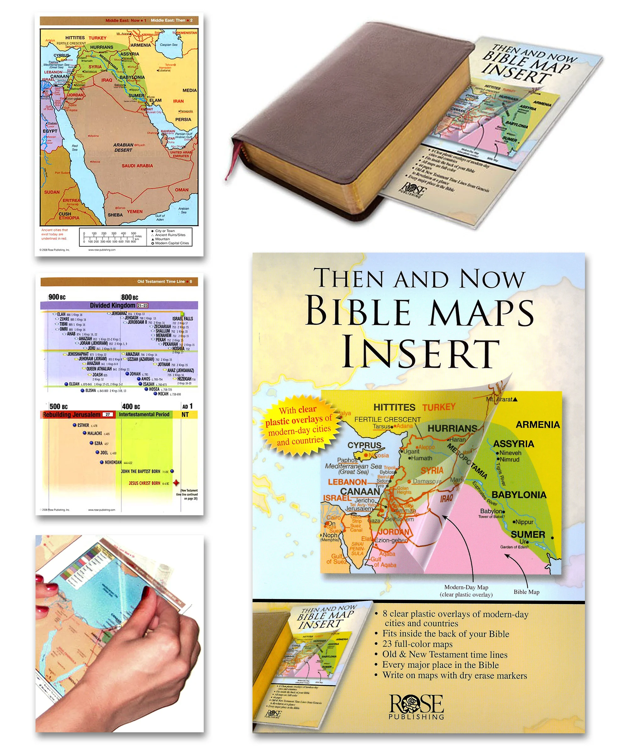 BIBLE MAPS & TIMELINES — G.T.LUSCOMBE