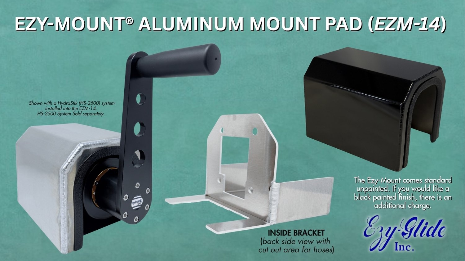 Ezy-Mount® Aluminum Mount Pad (EZM-14) for Ezy-Glide Hydraulic Systems ...