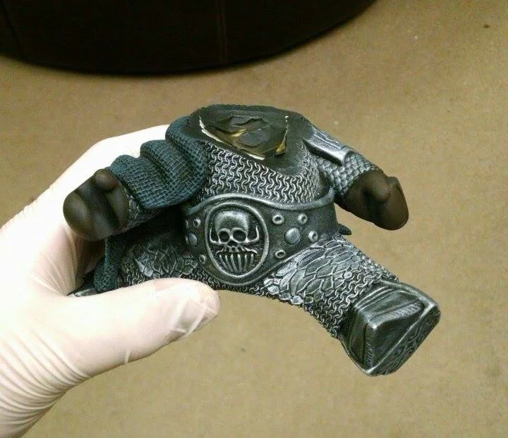 Frazetta Death Dealer and Barbarian for Kidrobot — Bigshot Toyworks