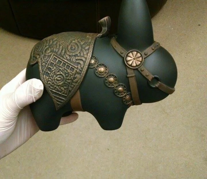 Frazetta Death Dealer and Barbarian for Kidrobot — Bigshot Toyworks