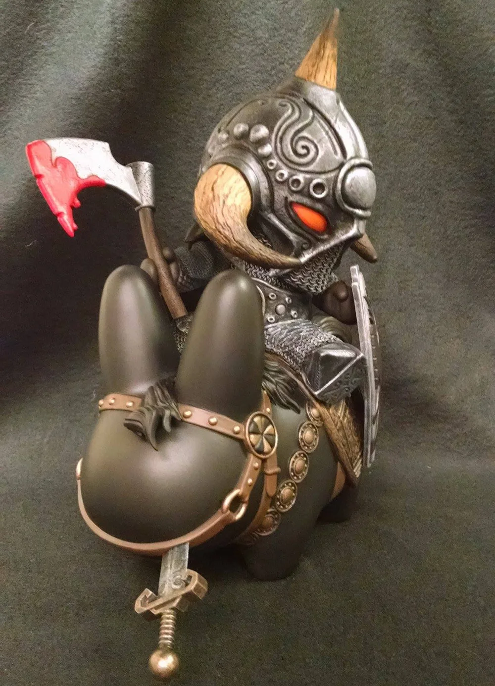 Frazetta Death Dealer and Barbarian for Kidrobot — Bigshot Toyworks