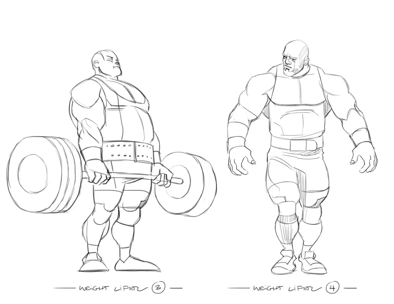 Athlete Character Design — Bigshot Toyworks