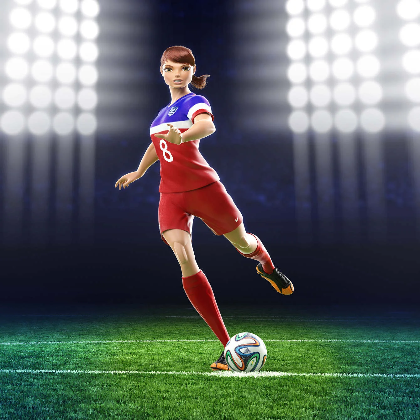 Athlete Character Design — Bigshot Toyworks