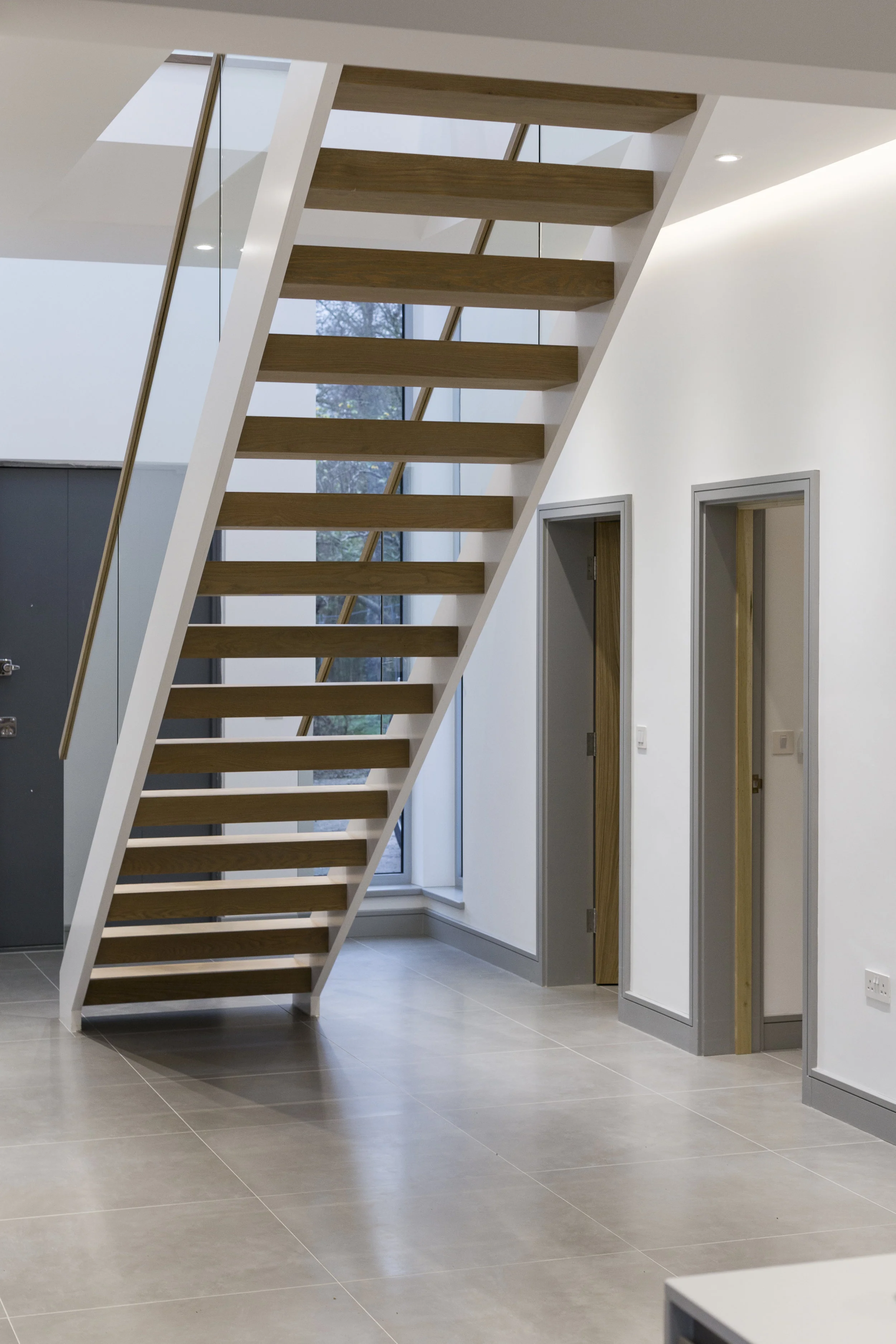 Open Staircase Design Open Riser Staircase Gallery | Stairway Joinery