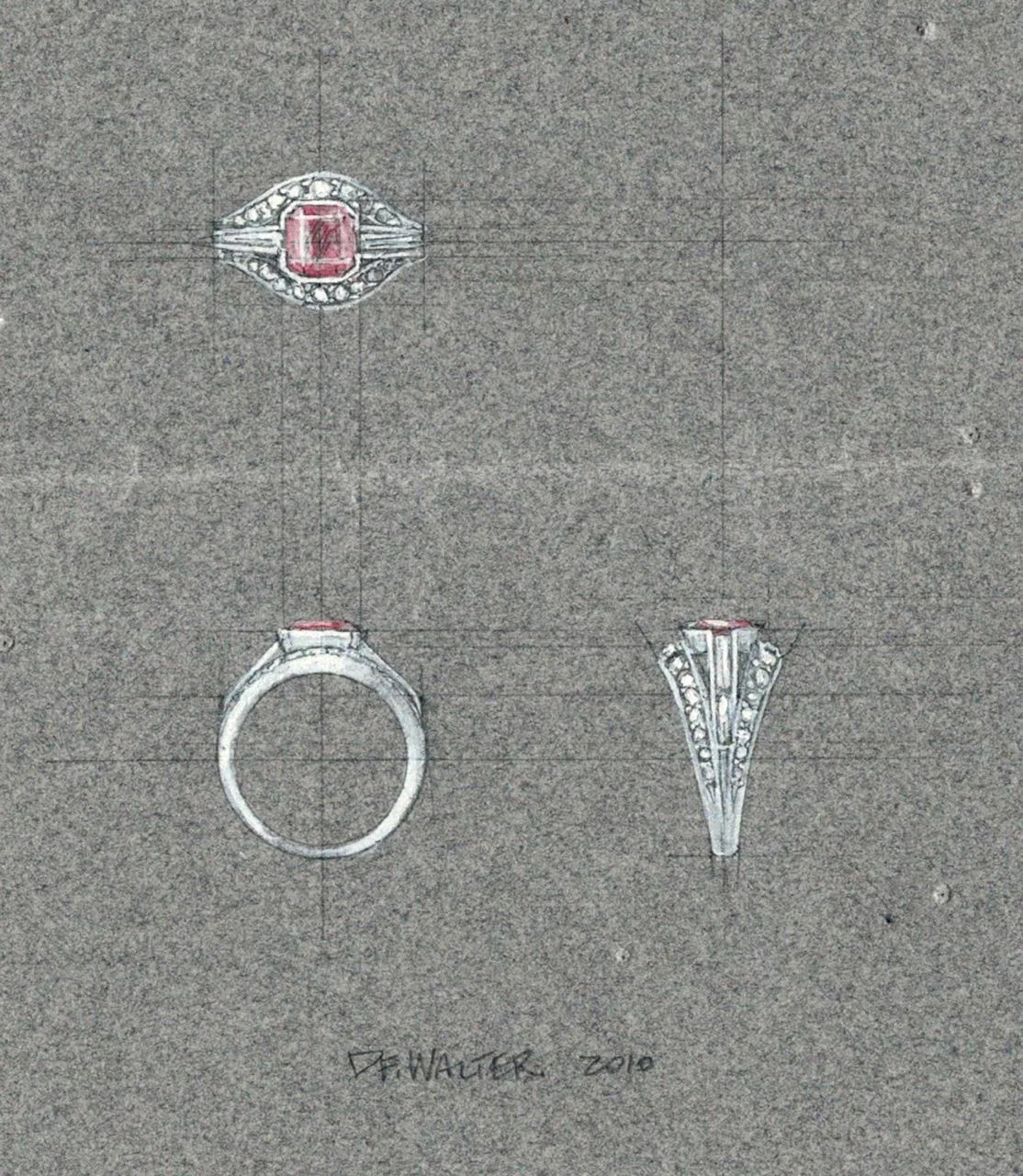 The Design and Fabrication of a Custom Order Ring — David Walter