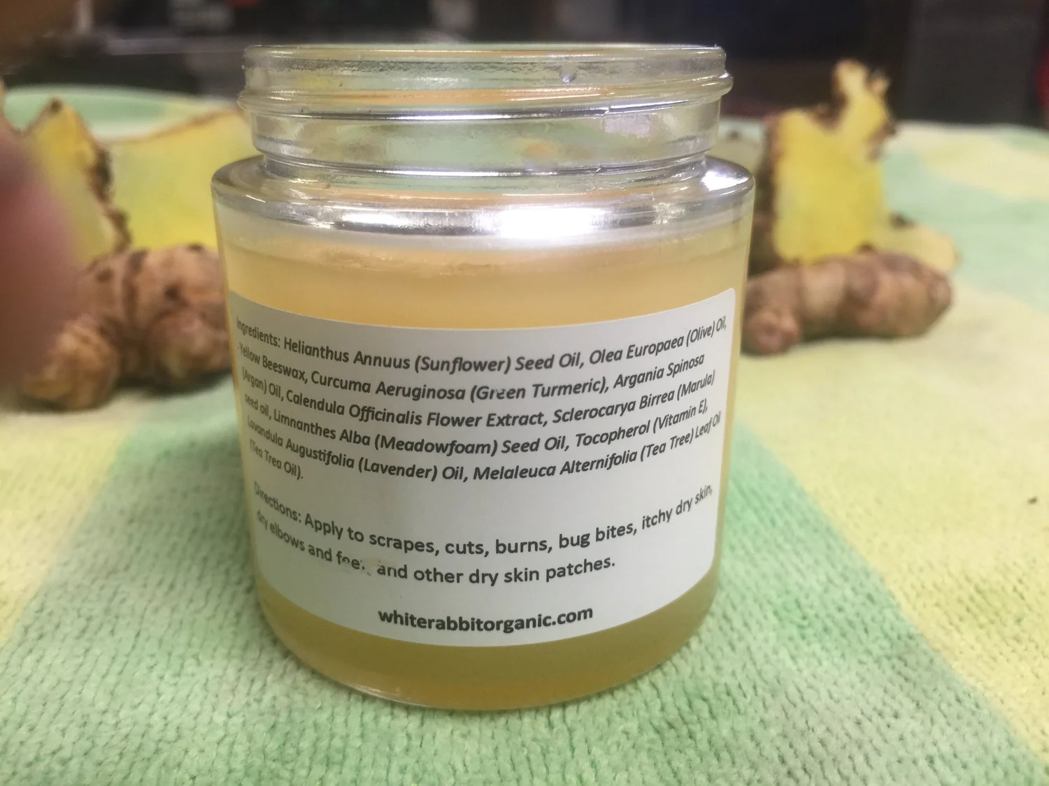 White Rabbit Organic Turmeric Healing Salve — White Rabbit Acres
