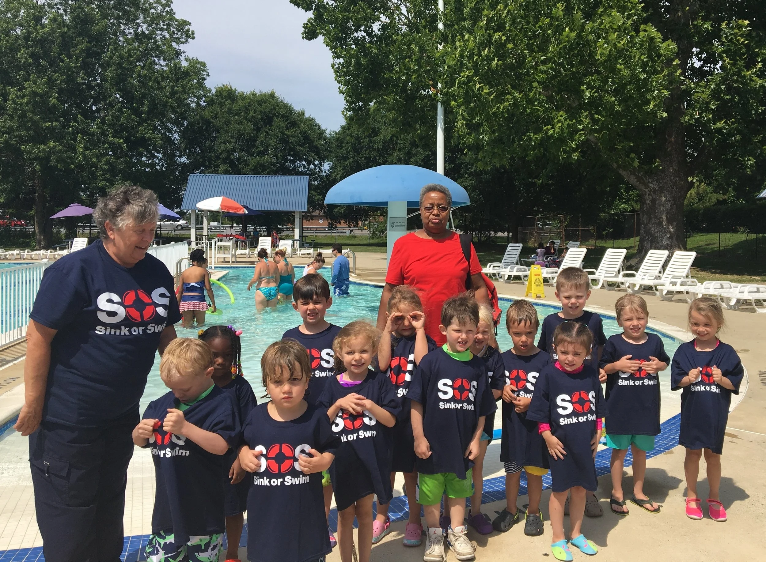 SOS offers free swimming lessons — SOS Sink or Swim